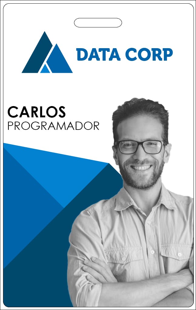 Modelos de Crachá Modernos - Editável para Download (Grátis)