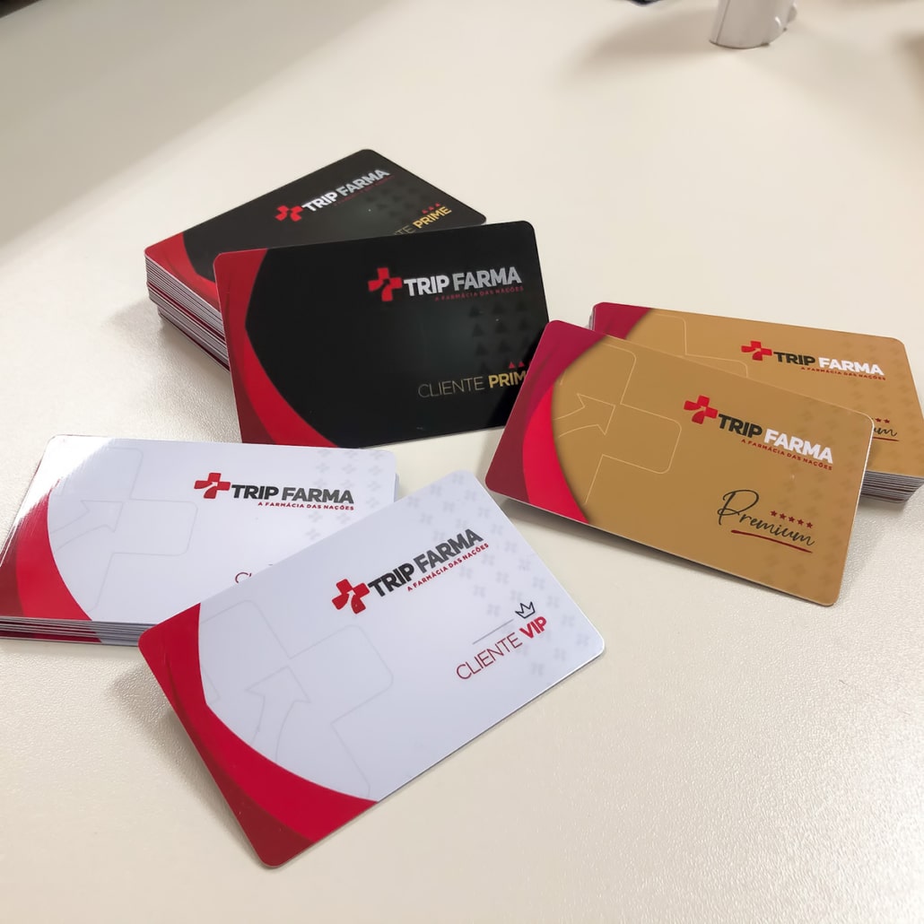 Cartão de PVC Personalizado - Exxpress Crachás